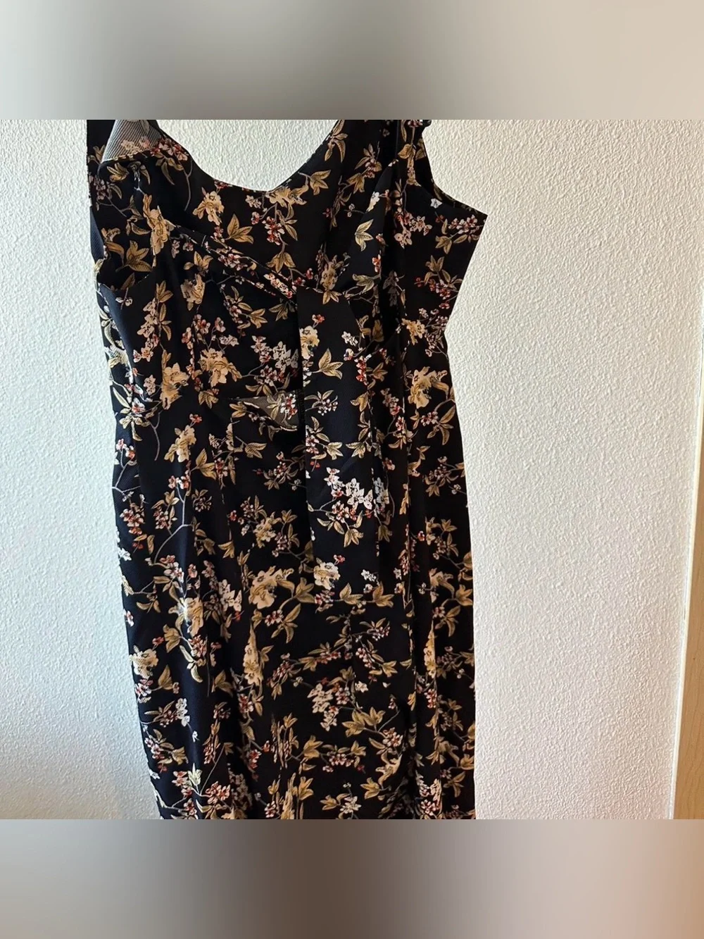Pomelo | Pants & Jumpsuits | Pomelo Navy Floral Rufflestrap Jumpsuit W ...